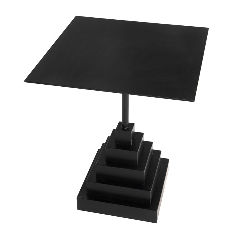 Noir Nova Square Side Table | Wayfair